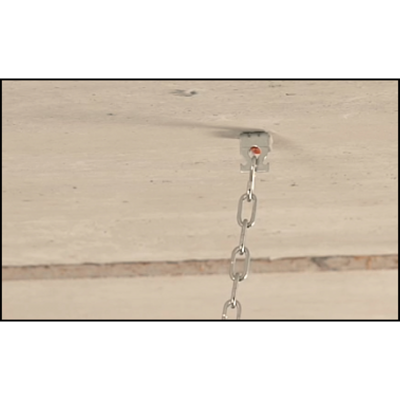 Metal ceiling clip AAT for gas nailers