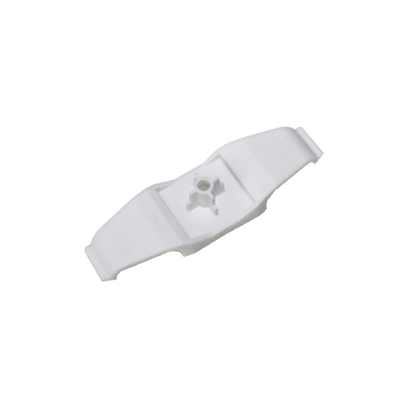 Plastic clip TPCS and TPCD for installing flat cables